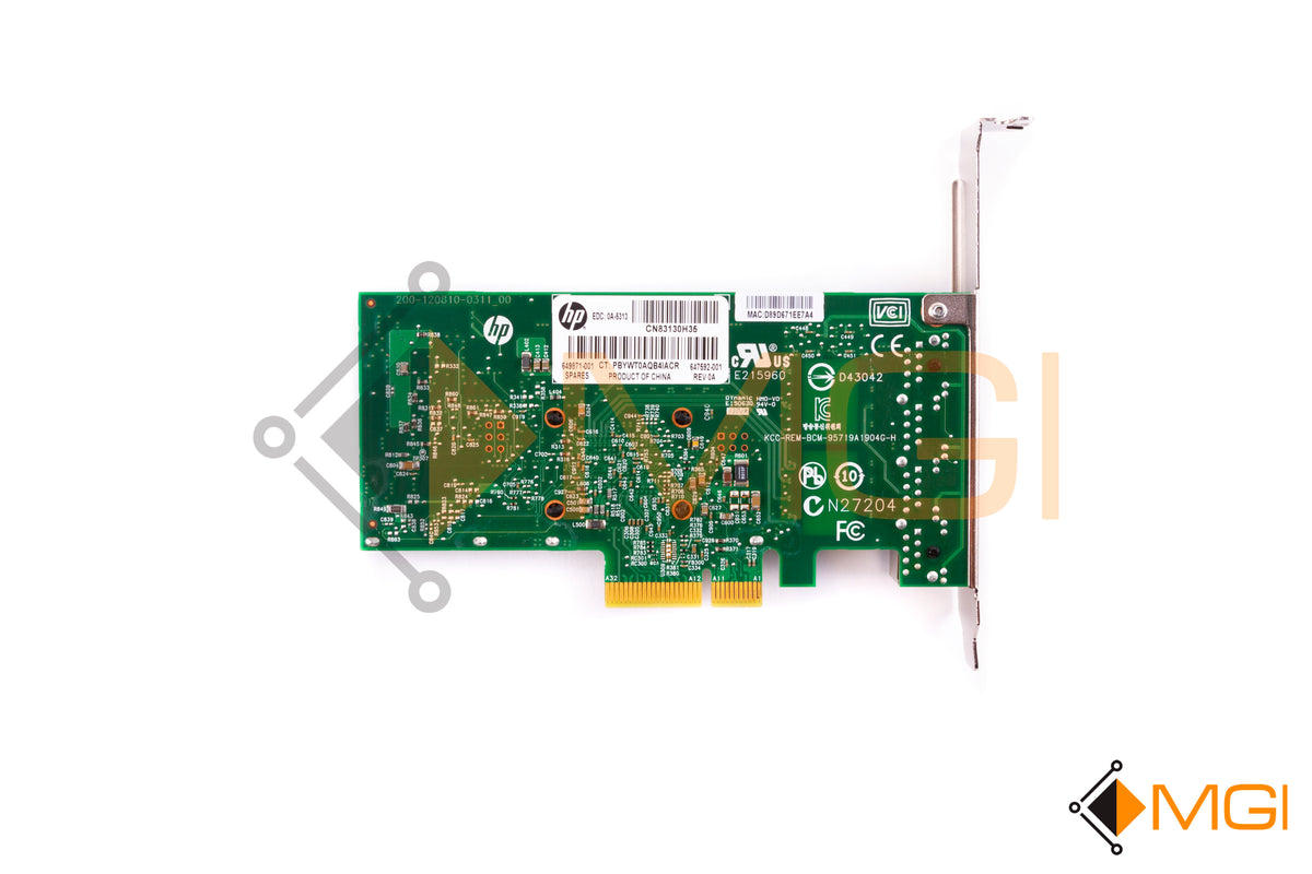 649871-001 HP ETHERNET 1GB 4-PORT 331T ADAPTER - MGI – MGI