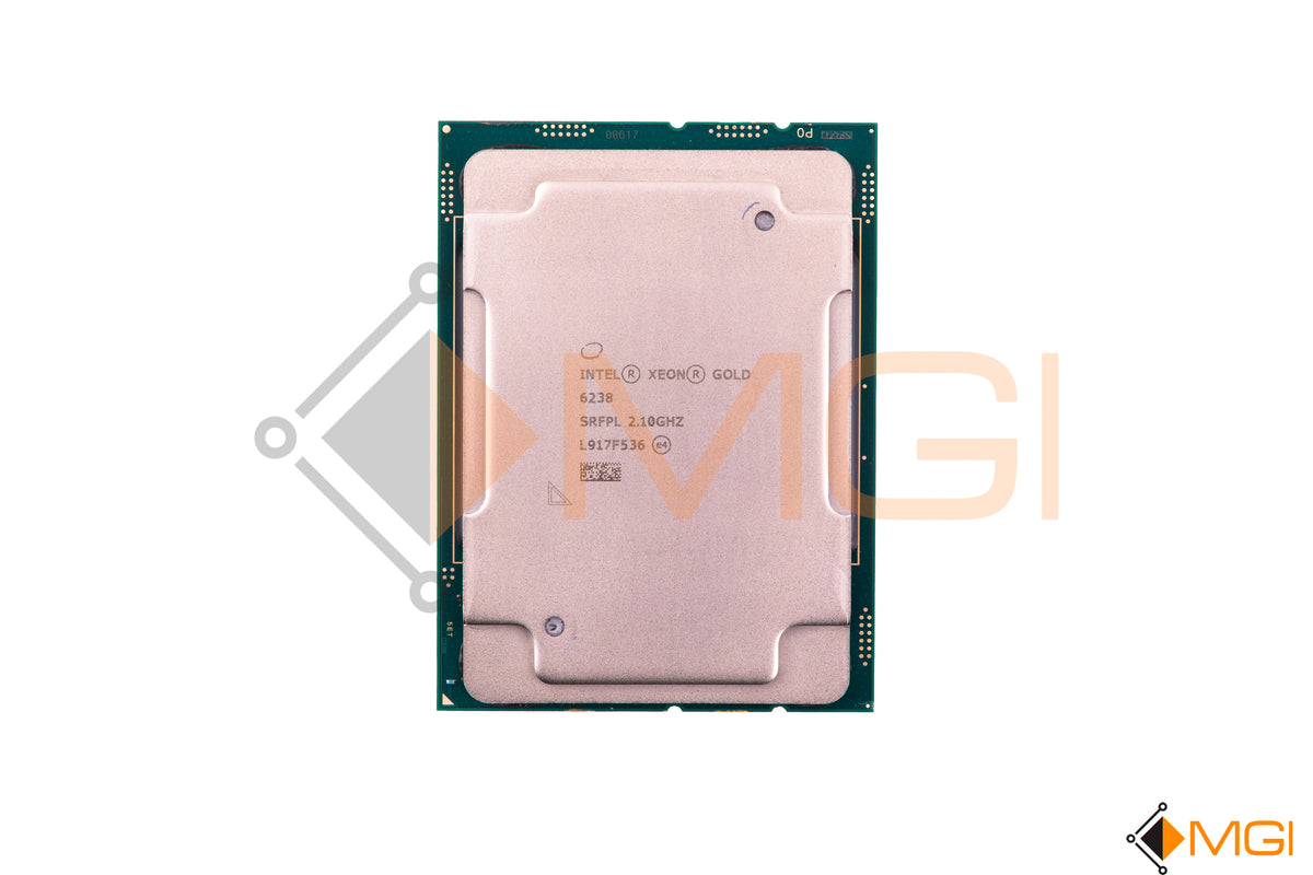 GOLD 6238 // SRFPL INTEL XEON GOLD 22 CORE 2.1GHZ CPU - MGI – MGI
