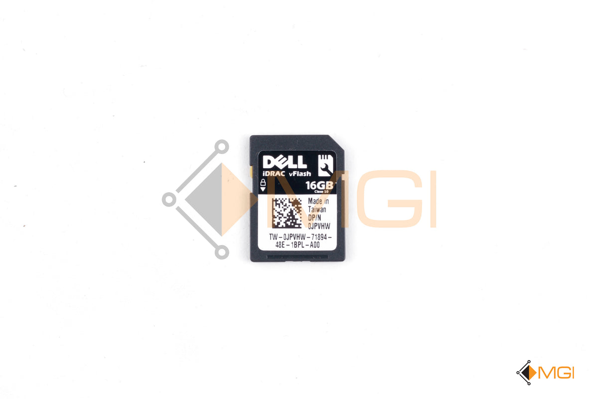 JPVHW DELL 16GB IDRAC VFLASH CARD CLASS 10 - MGI – MGI