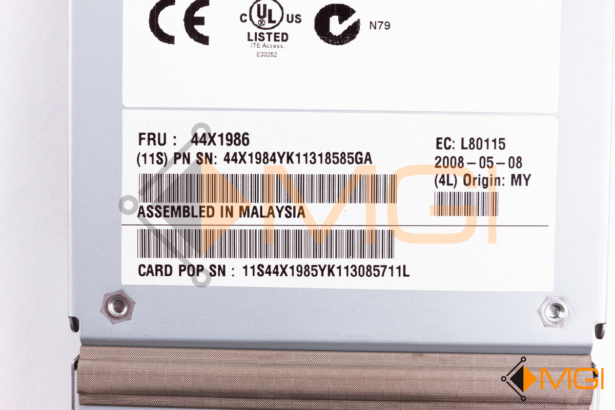 44X1986 IBM COPPER PASS THROUGH MODULE - MGI – MGI