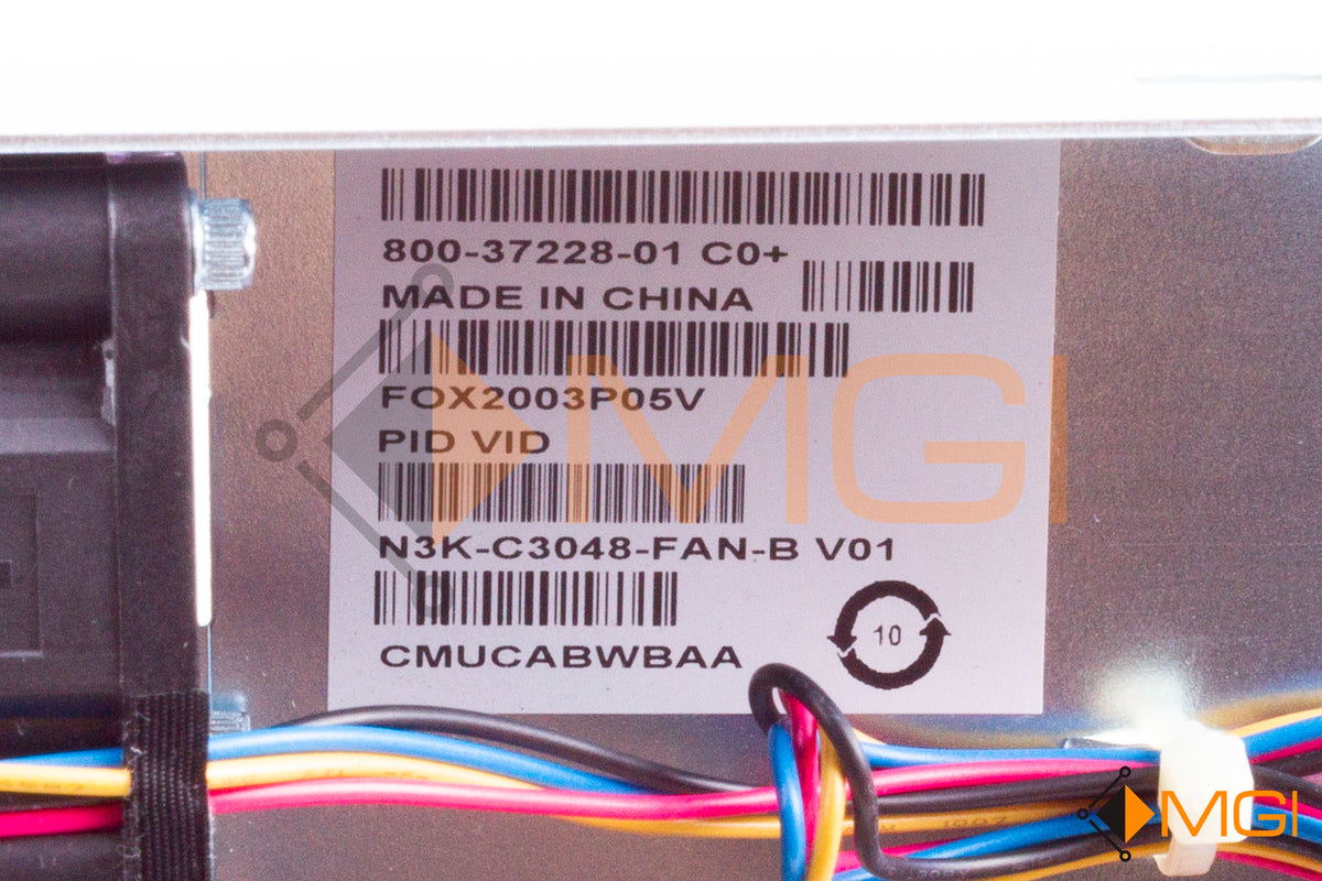 N3K-C3048-FAN-B CISCO NEXUS 3048 FAN MODULE - MGI – MGI