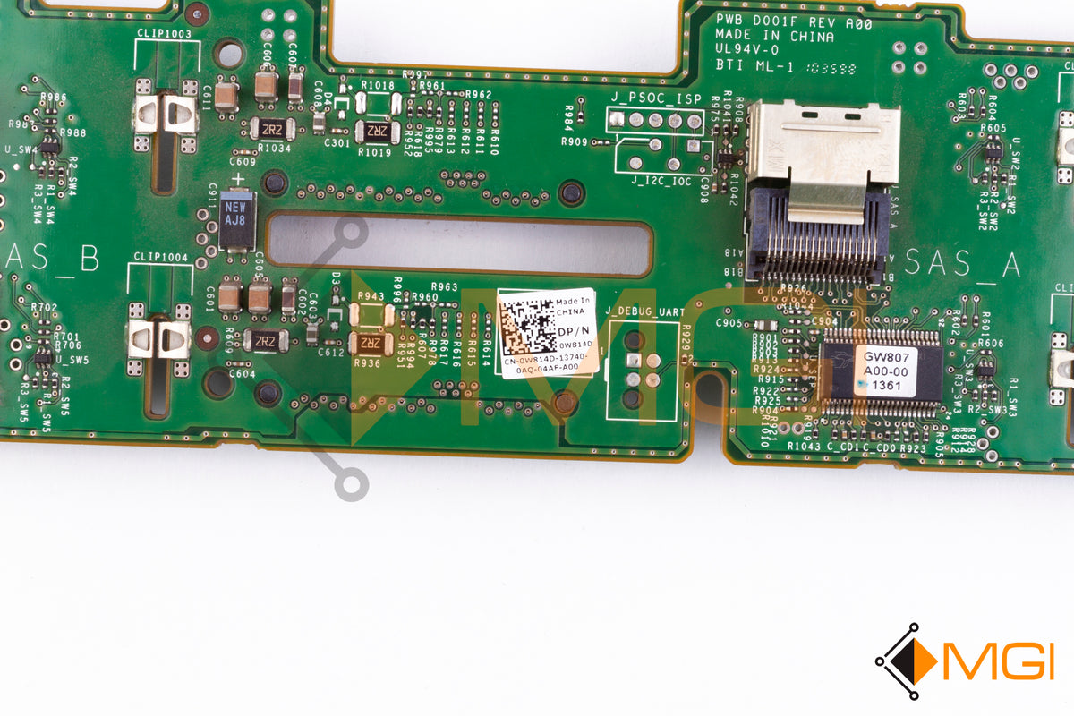 W814D DELL POWEREDGE R710 6X 3.5" BACKPLANE - MGI – MGI