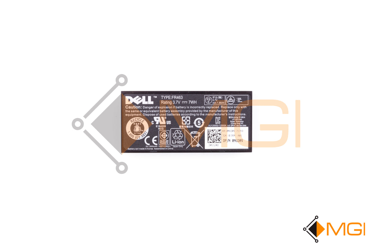 NU209 DELL BATTERY FOR RAID CONTROLLER - MGI – MGI