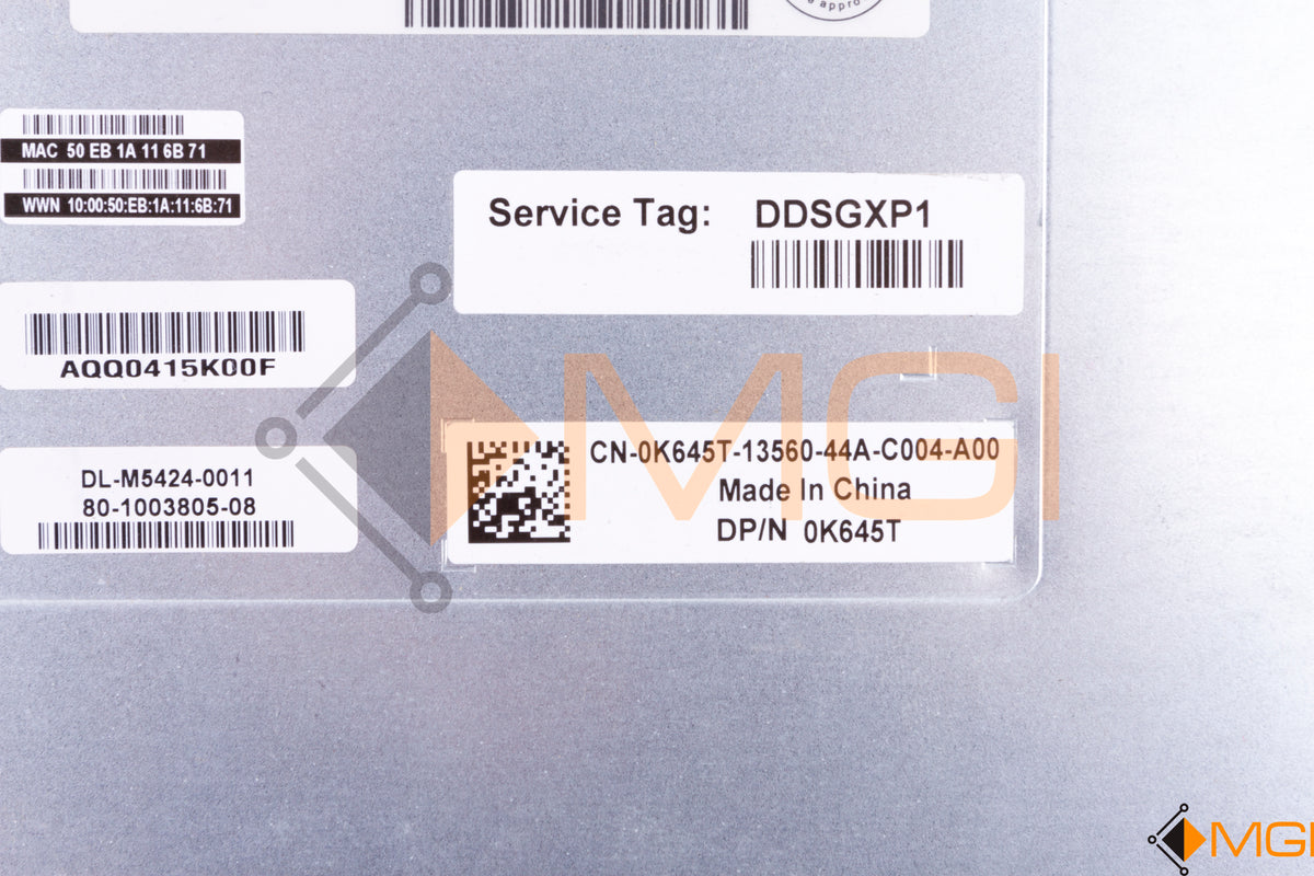 K645T DELL/BROCADE M5424 8/4Gbps FIBRE CHANNEL SAN MODULE - MGI – MGI