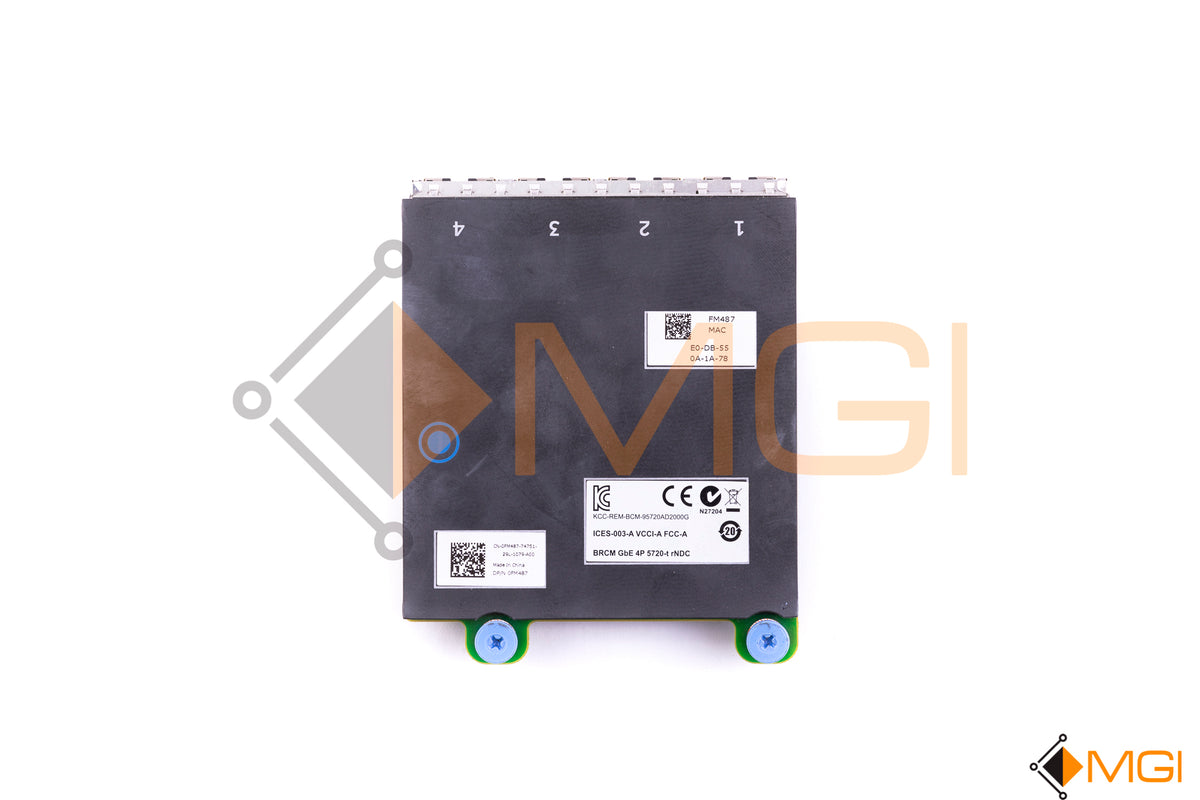 DELL BROADCOM 5720 QUAD PORT ETHERNET FM487 - MGI – MGI