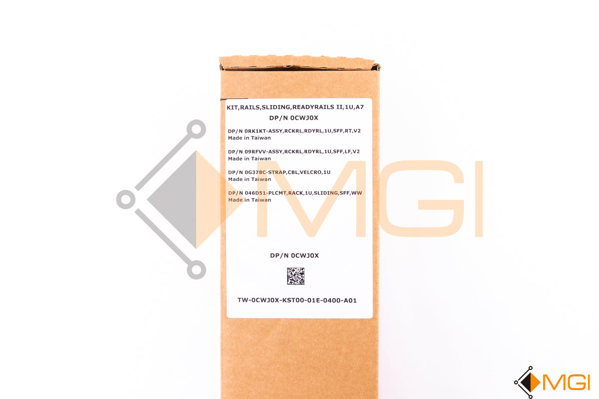 CWJ0X DELL POWEREDGE 1U READY RAIL KIT - MGI – MGI