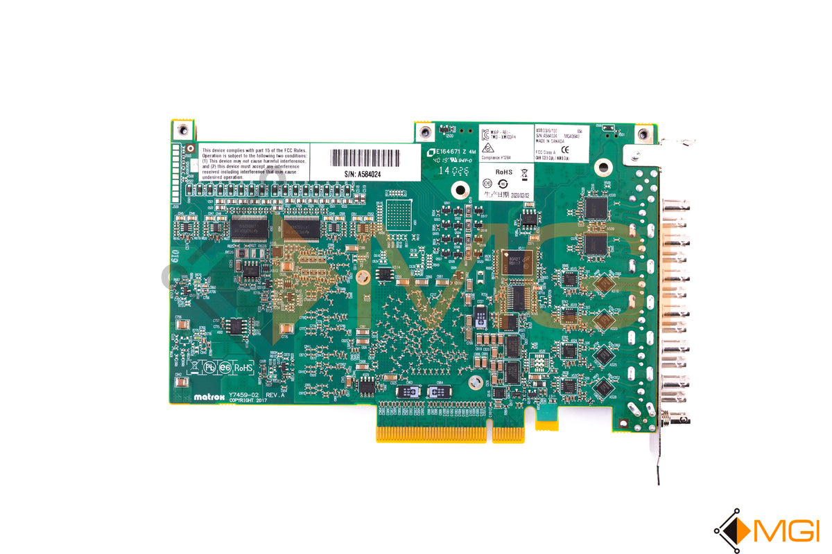 DSX LE4 FH MATROX SDI I/0 CARD SD TO 4K - MGI – MGI