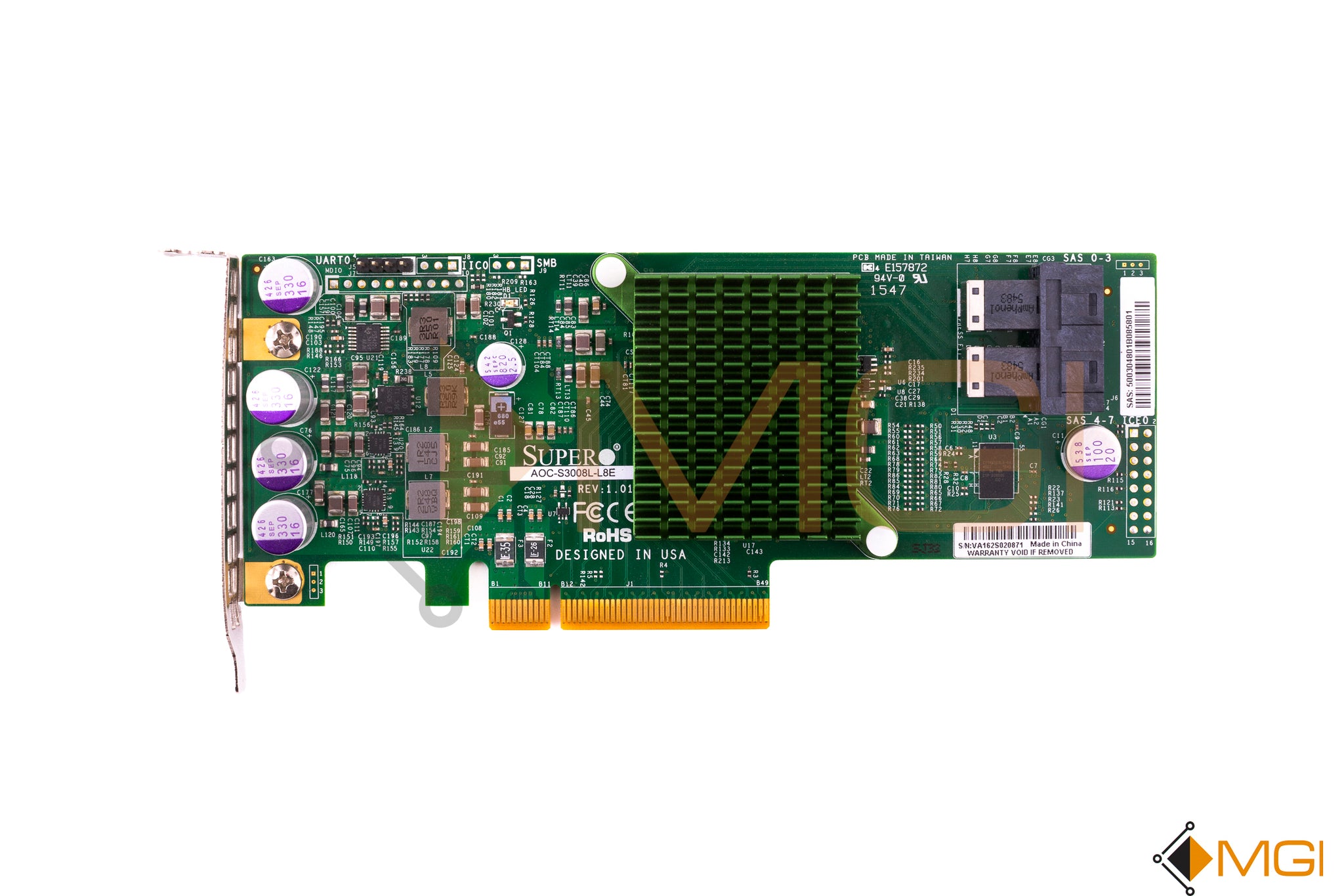AOC-S3008L-L8E (LOW PRO) SUPERMICRO 12GB/s SAS - MGI – MGI