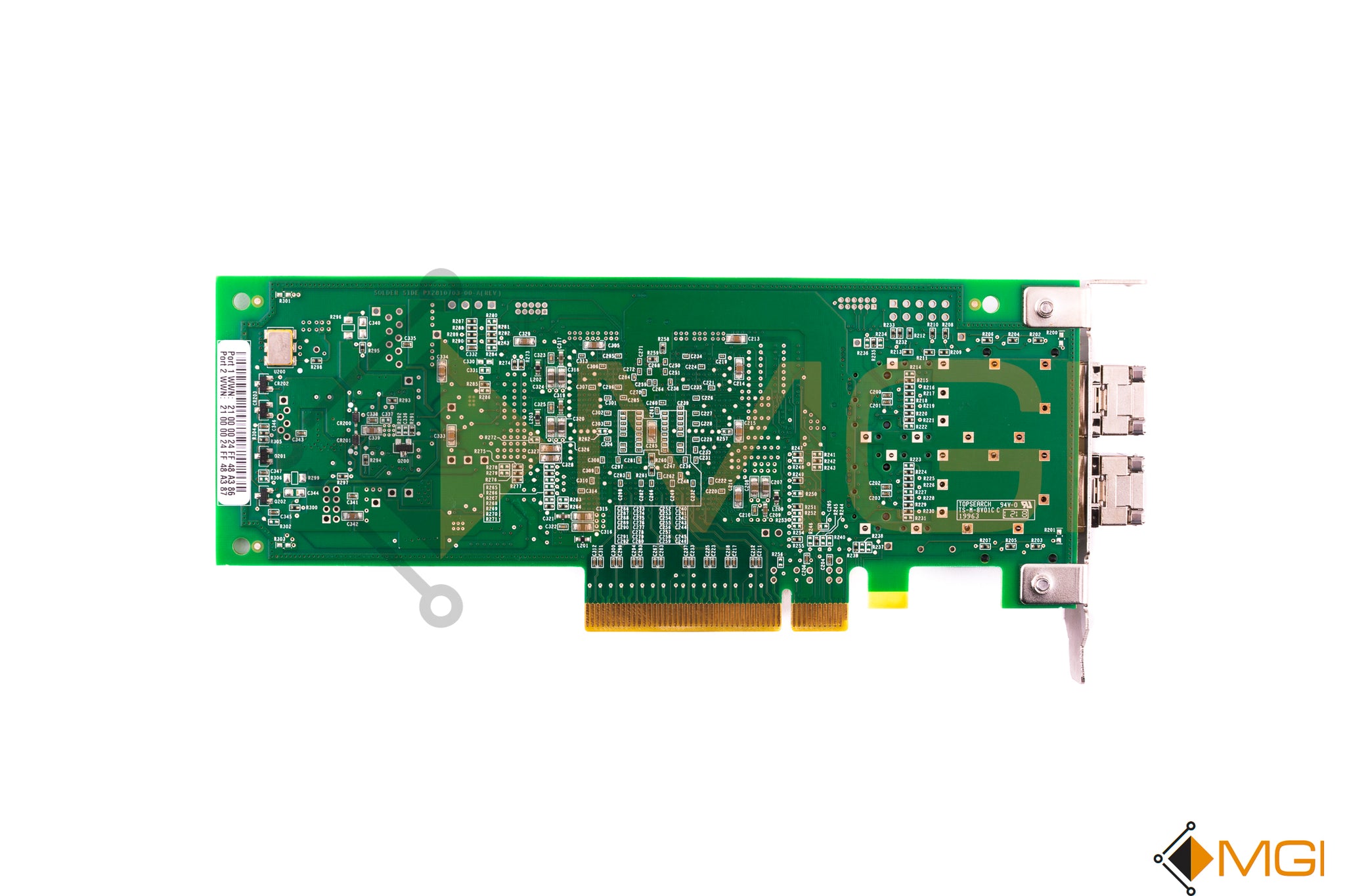 QLE2562 (LOW PRO) QLOGIC 8GB DUAL PORT ADAPTER - MGI – MGI