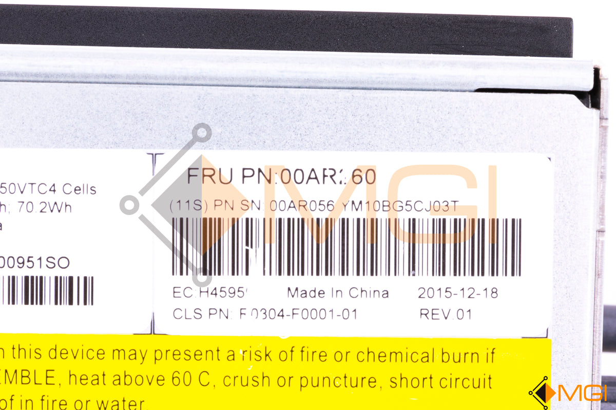 00AR260 IBM RAID CACHE BATTERY BACKUP - MGI – MGI